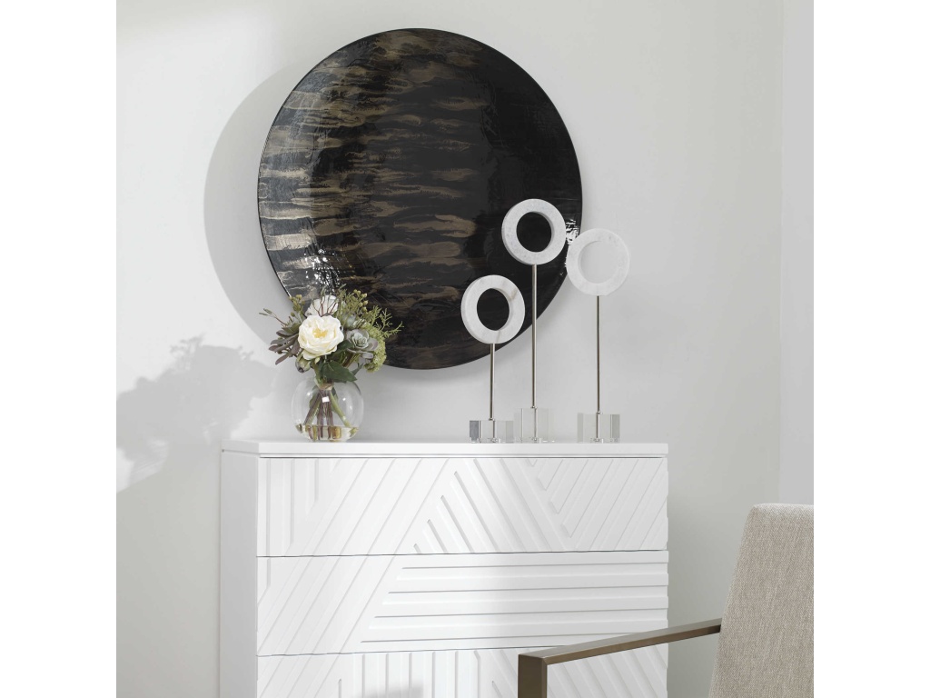 Uttermost Tio Metal Wall Decor, Black Furniture Accessories Accessories