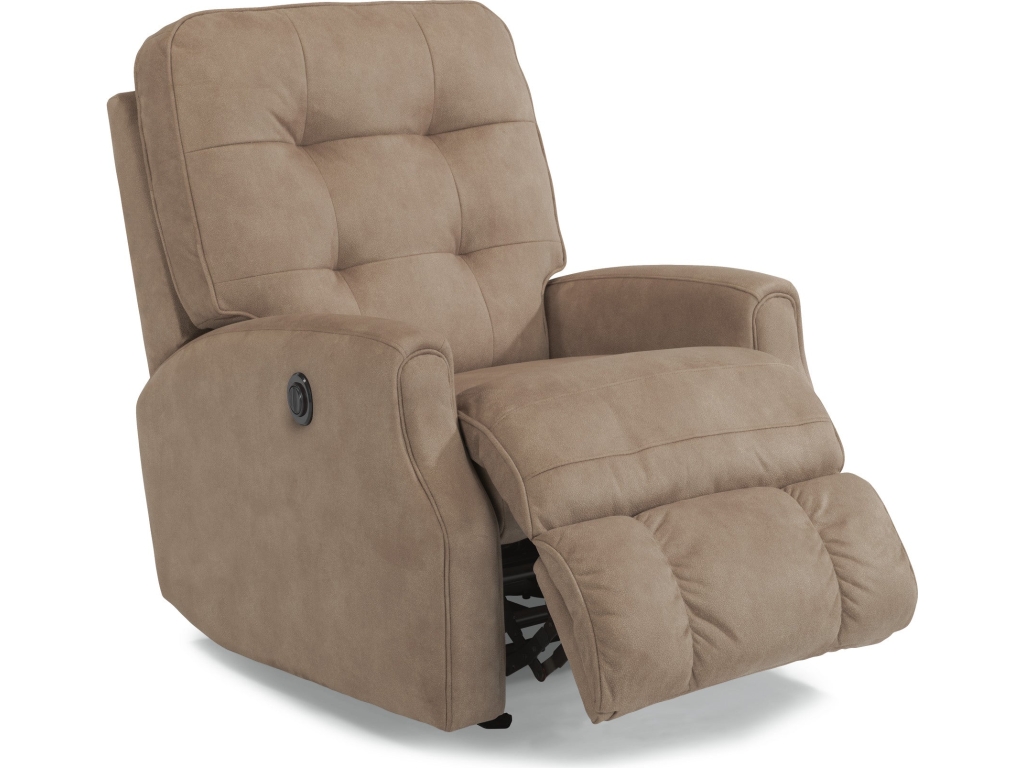 Flexsteel Devon Fabric Power Recliner Furniture Living Room Recliners