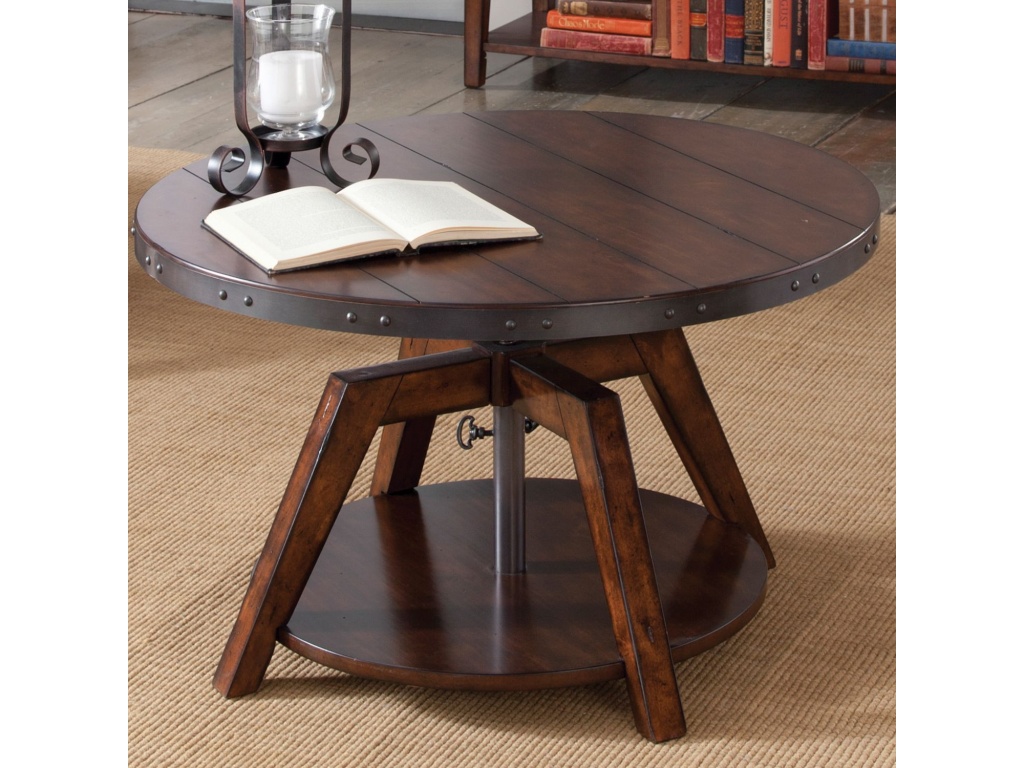 Liberty Furniture Motion Cocktail Table Furniture Living Room Tables
