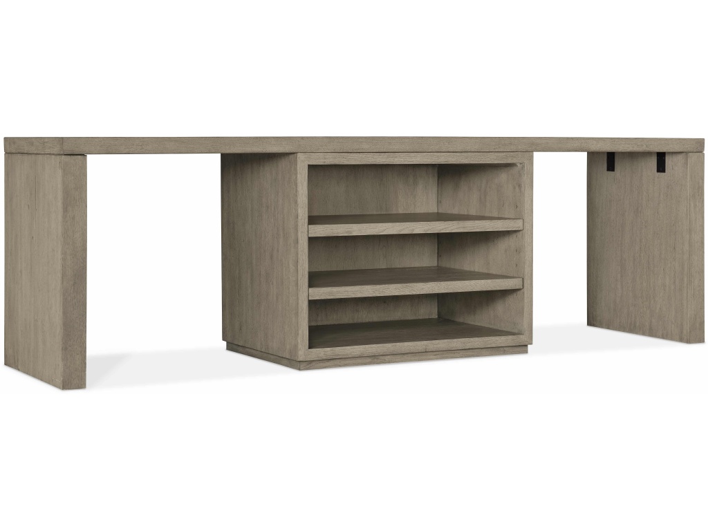 Hooker Furniture Linville Falls Desk - 96In Top-Open And 2 Legs ...