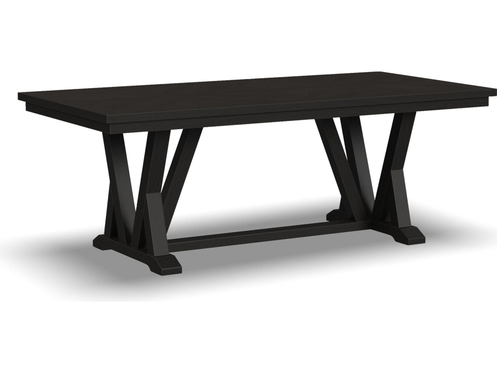 Flexsteel Lattice Rectangular Dining Table Furniture Dining Room Tables