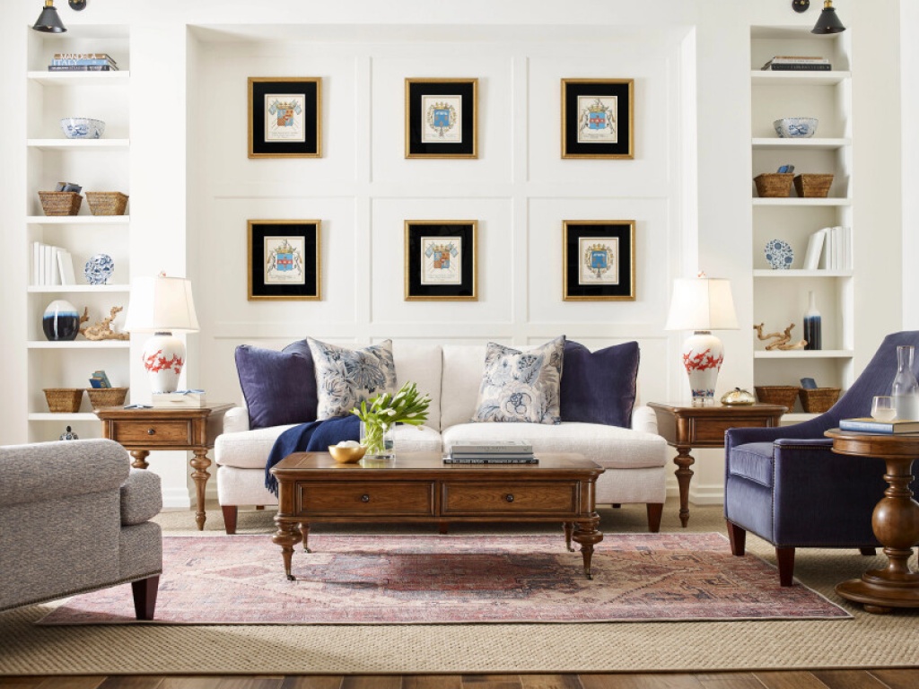 American Drew Pearson Coffee Table Furniture Living Room Tables