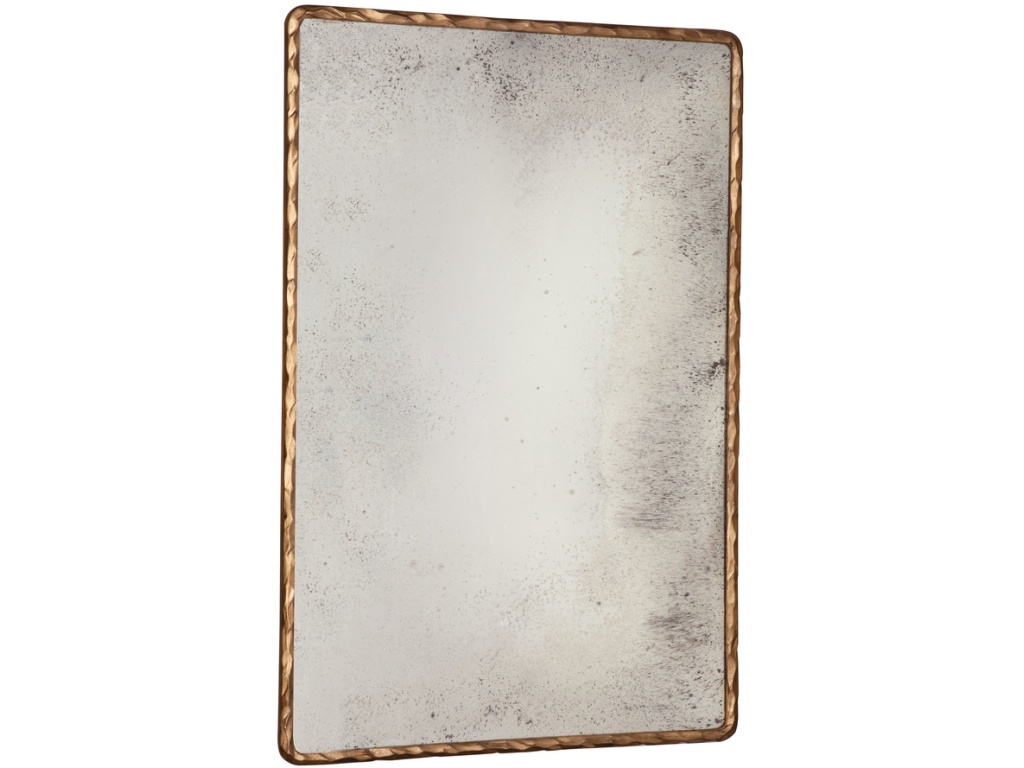 Furniture Classics Hammered Edge Gold Mirror Furniture Accessories Mirrors