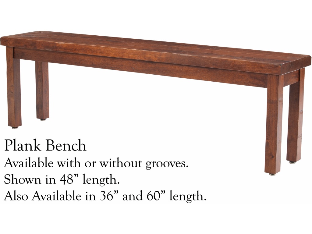 MAVIN Plank Side Bench Furniture Dining Room Benches