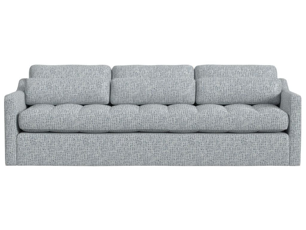 Uttermost Slope 90 Inch Sofa - Dashing Blue Furniture Living Room Sofas