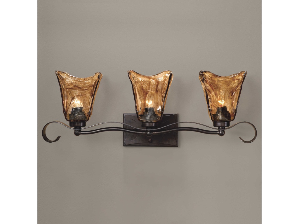 Uttermost Vetraio, 3 Lt Vanity Furniture Accessories Lighting